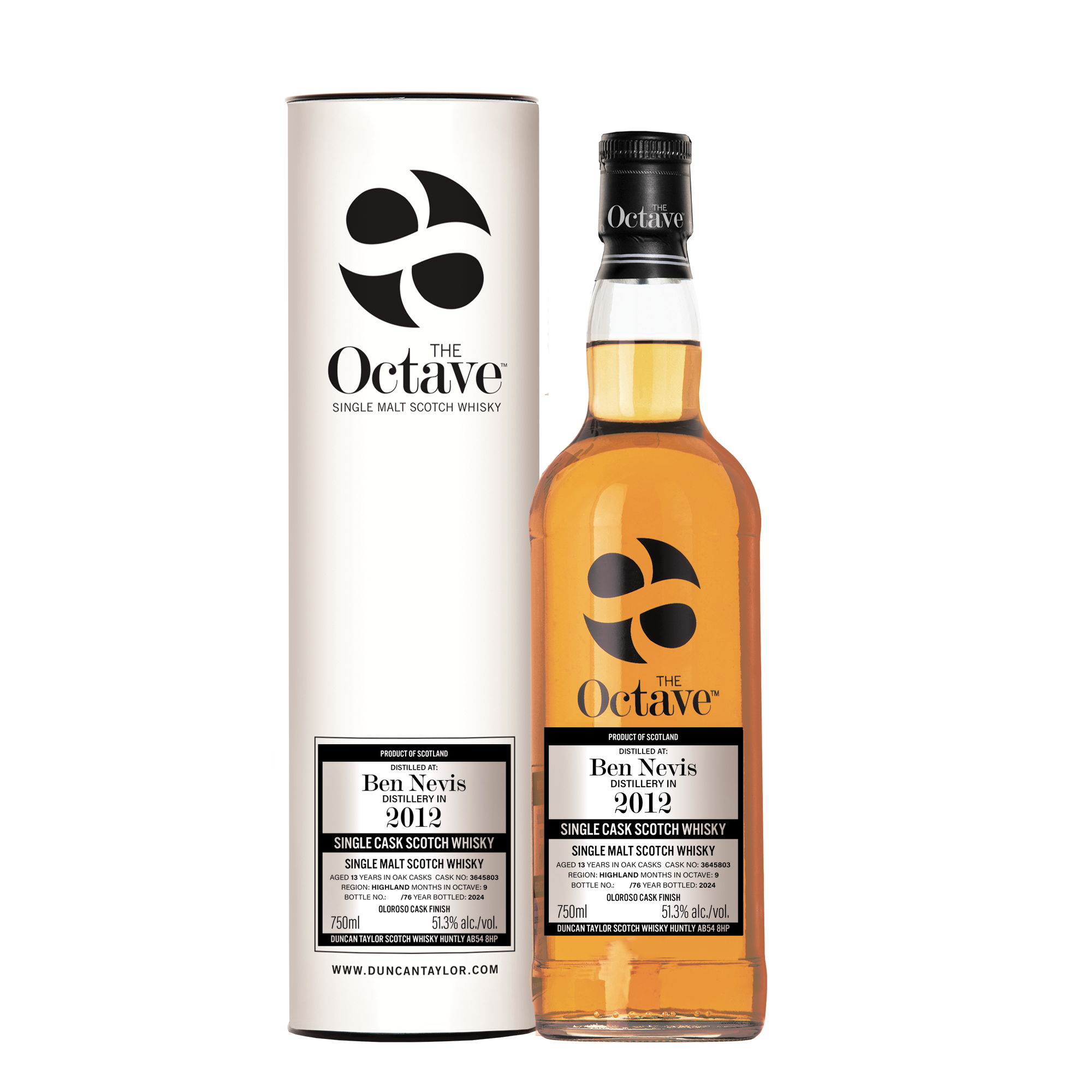 Octave Ben Nevis 2012, 13yo cask 3645803 @ 51.3% – Find Good Spirits